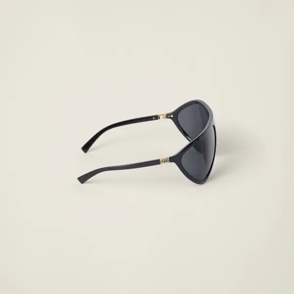 Miu Miu Enigme Sunglasses - Slate Gray Lenses | Editorialist